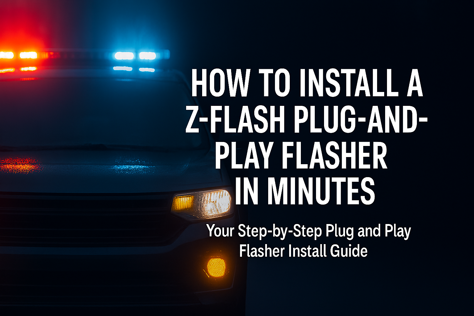 How to Install a Z-Flash Plug-and-Play Flasher in Minutes