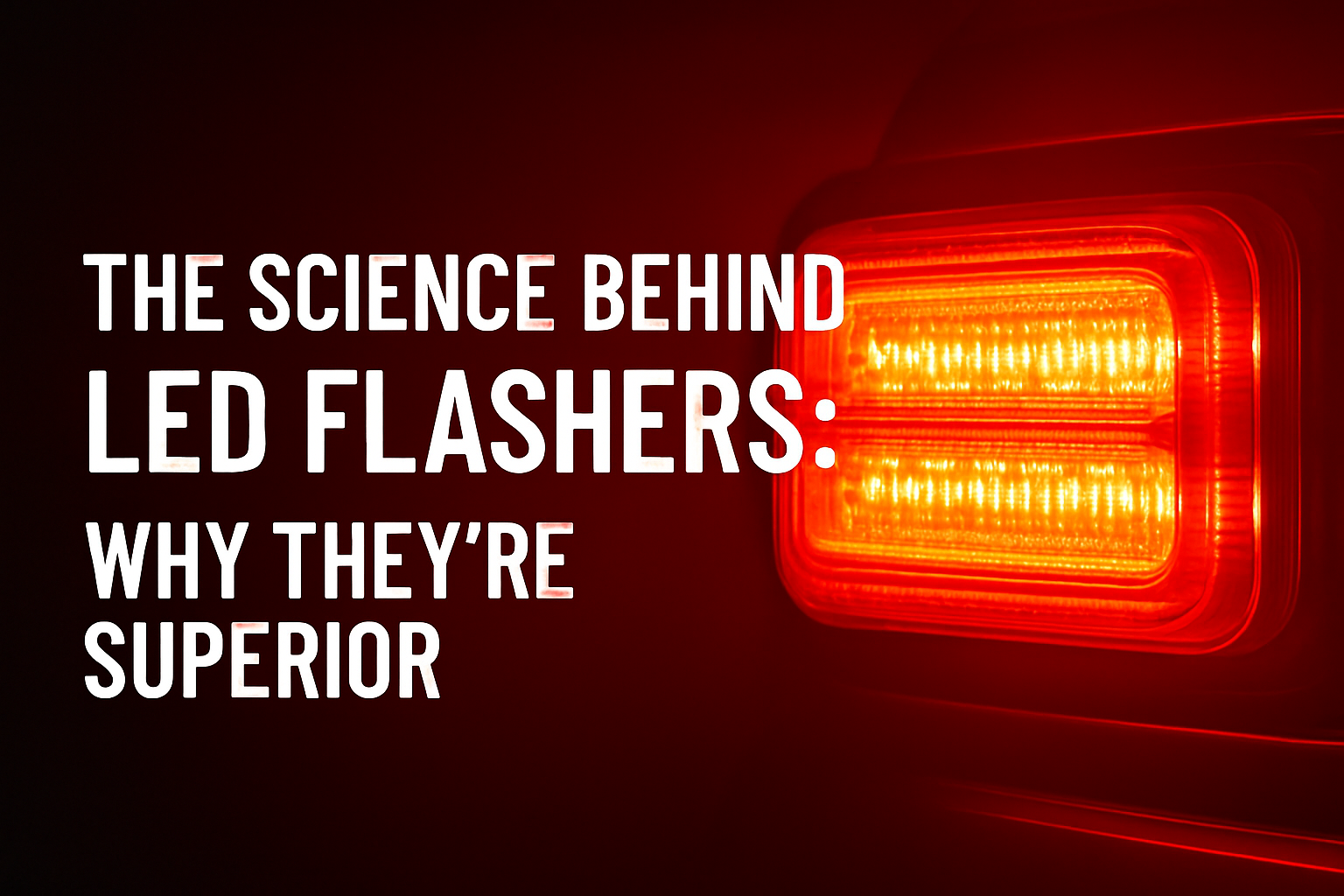 The Science Behind LED Flashers | Why LED Flashers Are Best for ...