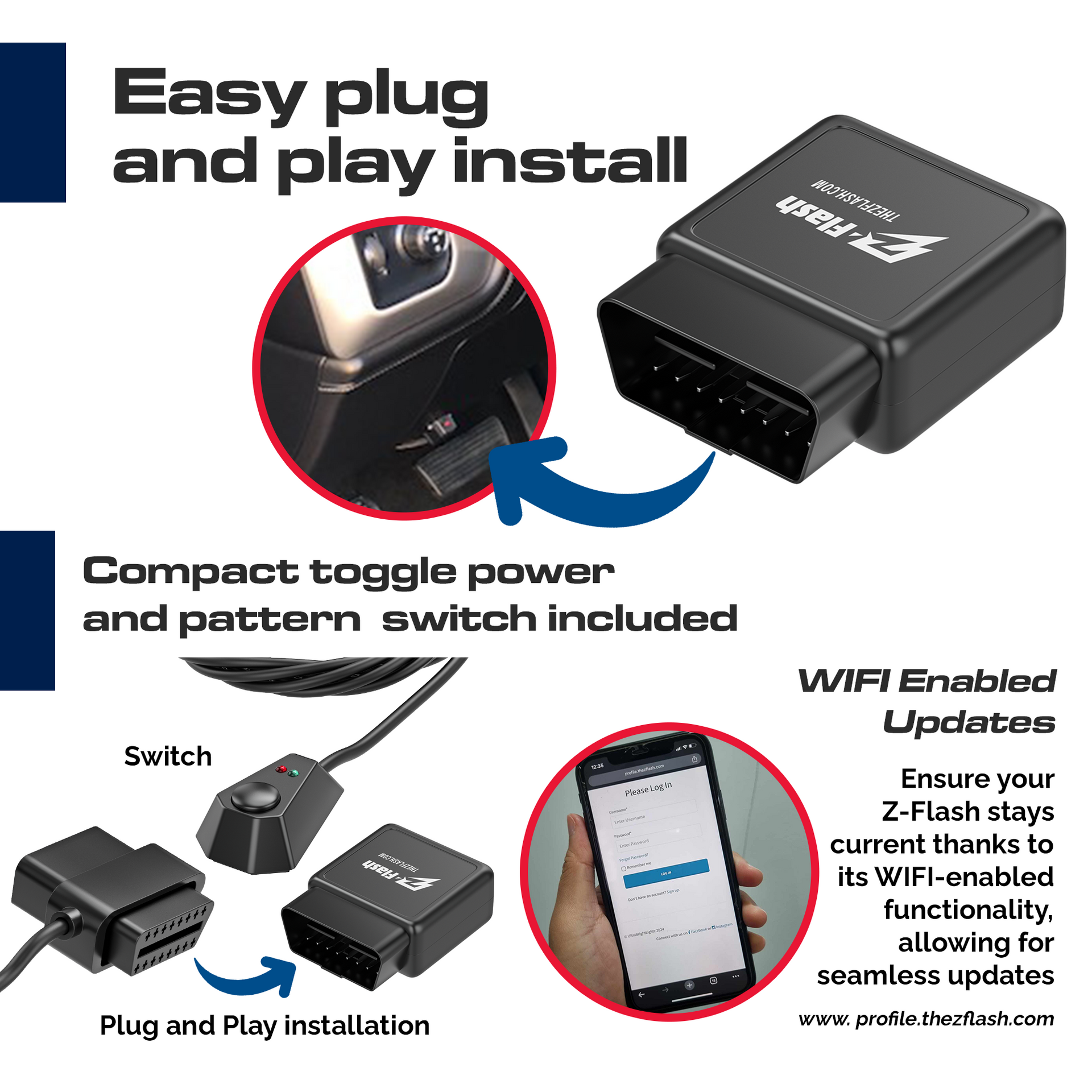 Z-Flash OBD-II Vehicle Flasher for GM Vehicles (Chevrolet/GMC)