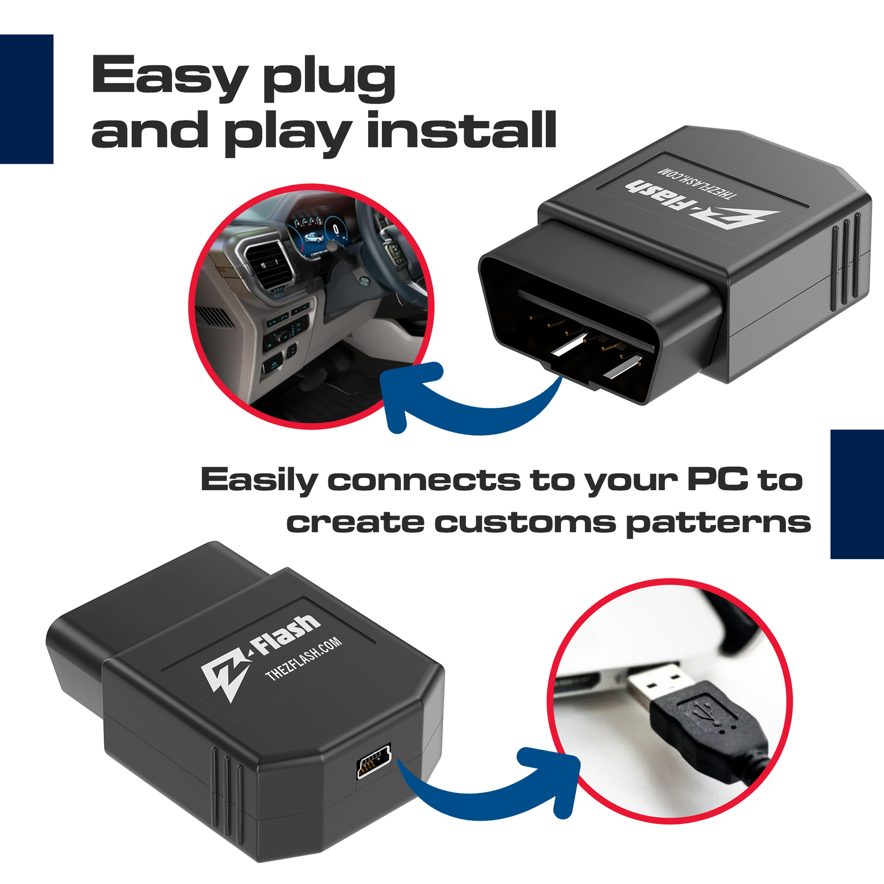 Z-Flash OBD-II Vehicle Flasher for Dodge/Jeep/Ram/Chrysler Vehicles